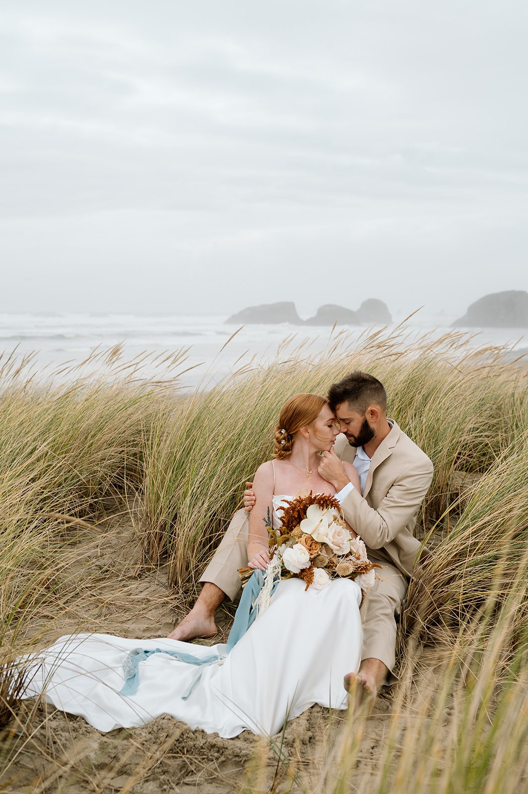 Eloping On The Oregon Coast | Magical Cannon Beach Elopement