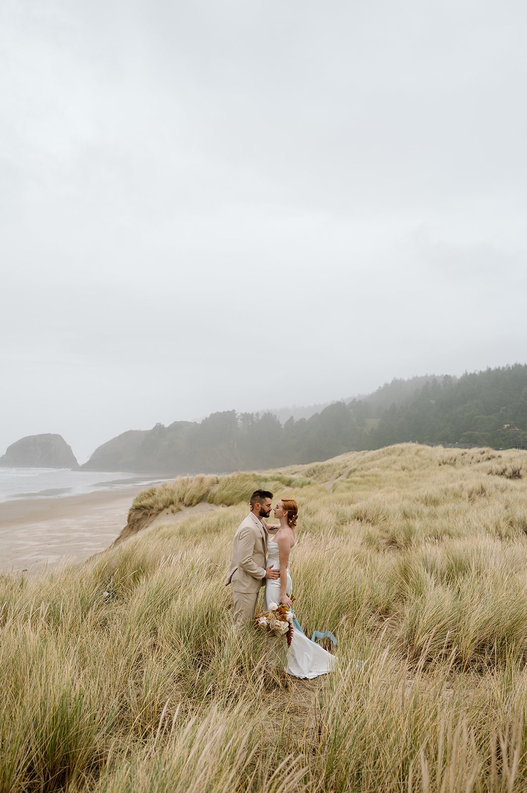 Eloping On The Oregon Coast | Magical Cannon Beach Elopement