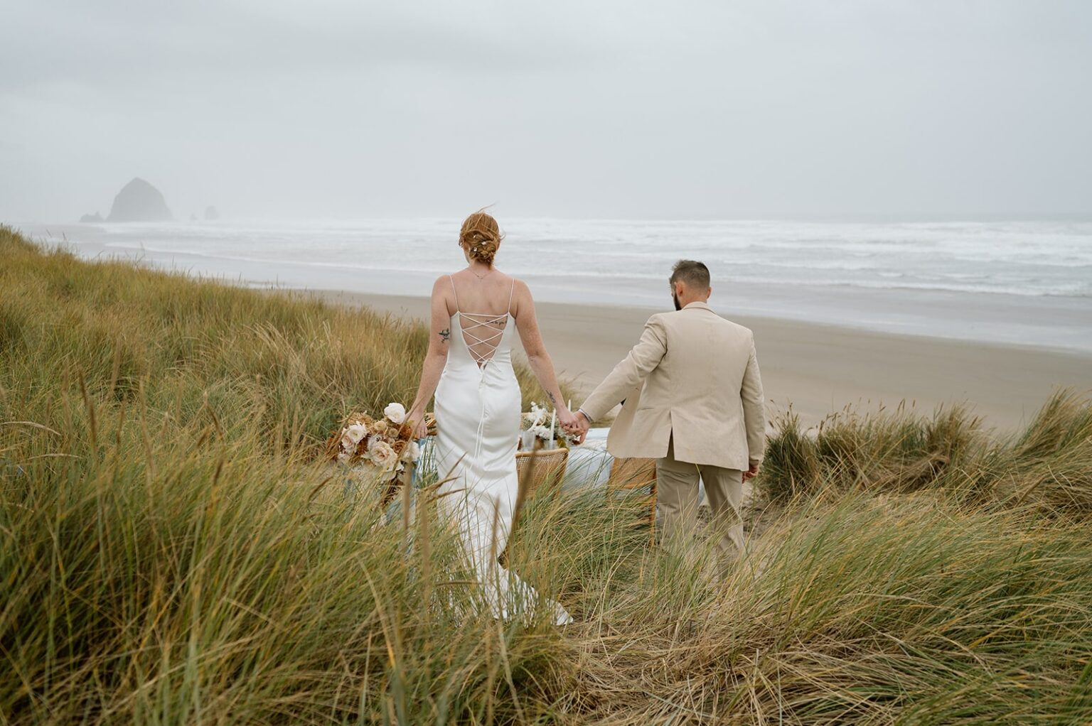 Eloping On The Oregon Coast | Magical Cannon Beach Elopement