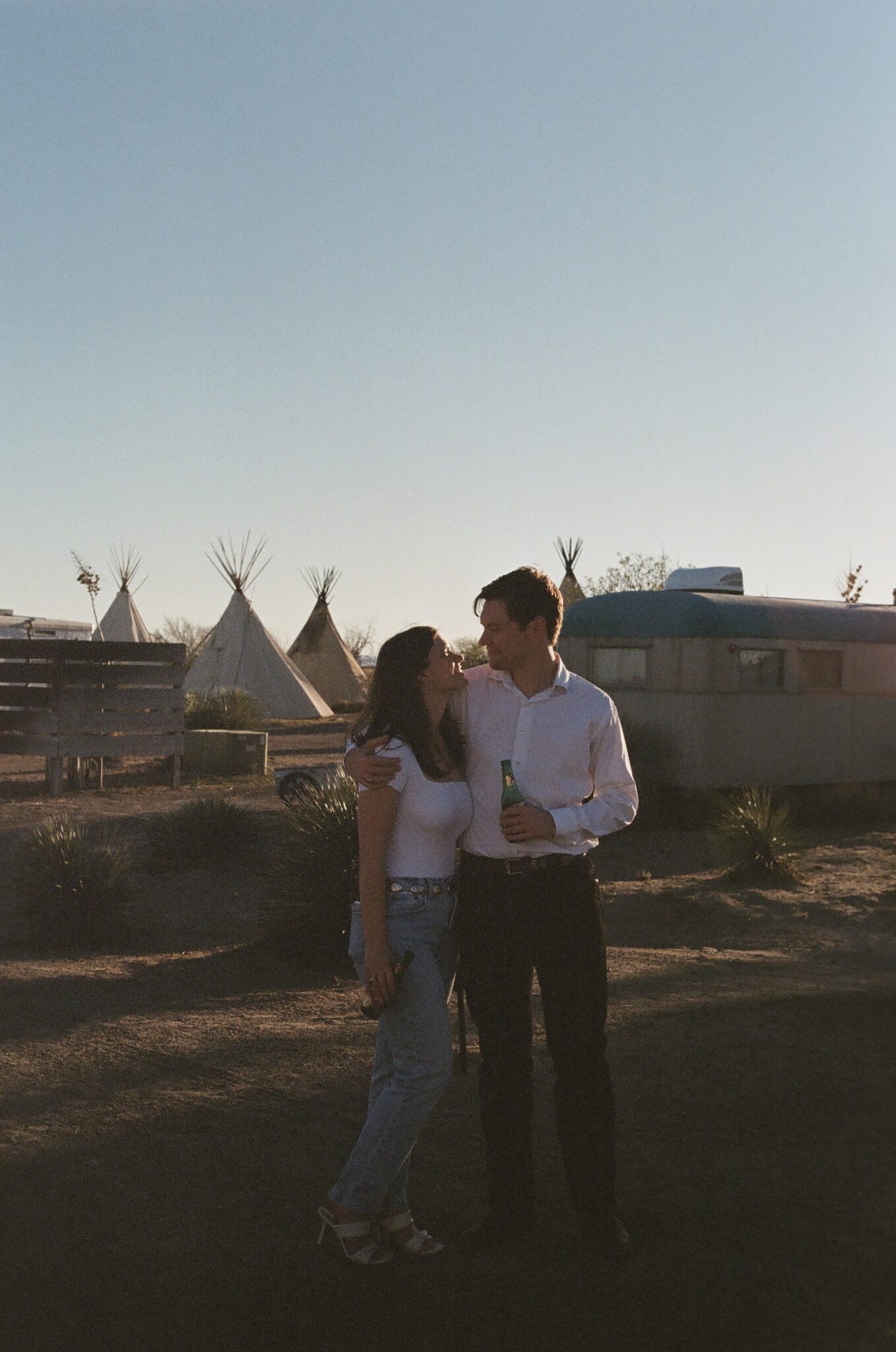 Marfa, Texas Engagement Photos || Nicole + Jesse