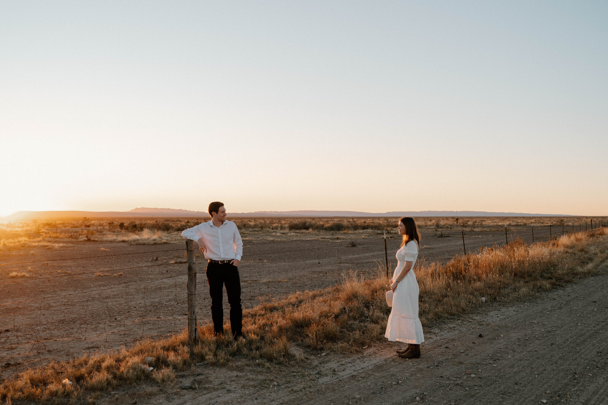Marfa, Texas Engagement Photos || Nicole + Jesse