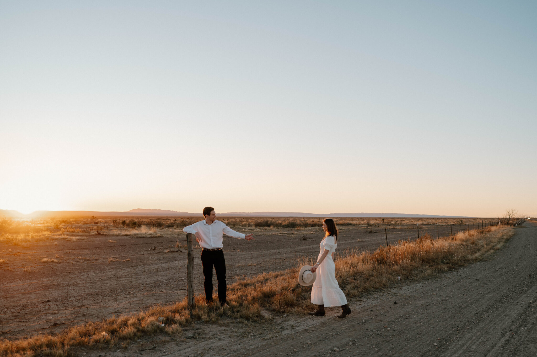 Marfa, Texas Engagement Photos || Nicole + Jesse