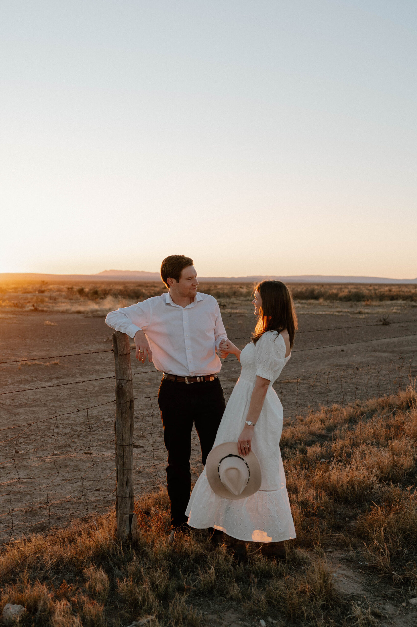 Marfa, Texas Engagement Photos || Nicole + Jesse